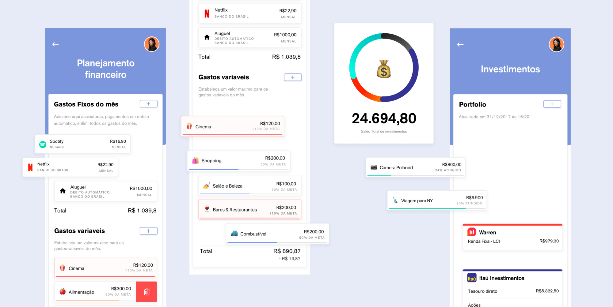 Reimagining the Dashboard for a Fintech app — Startaê